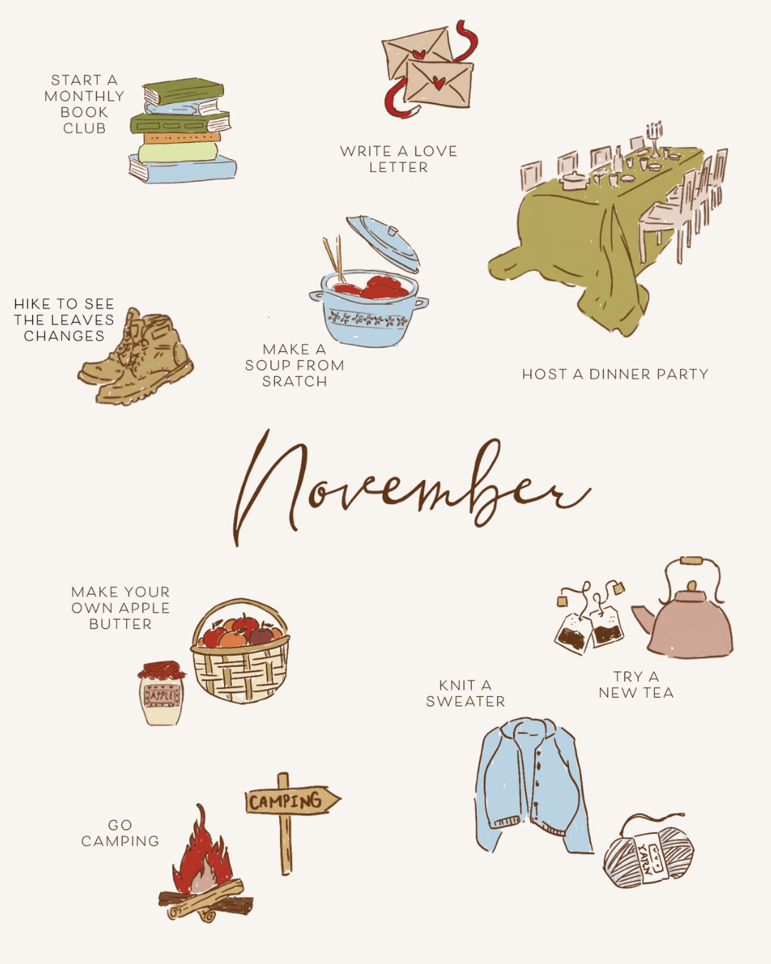 November Wallpaper – Elizabeth Bloom