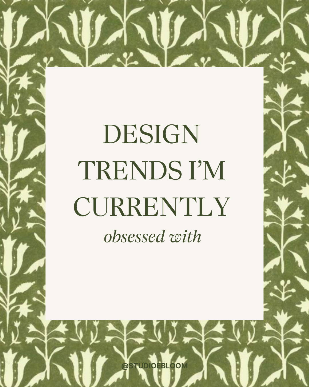 Graphic Design Trends for Spring 2025, Bohemian, Sustaible, and more ...