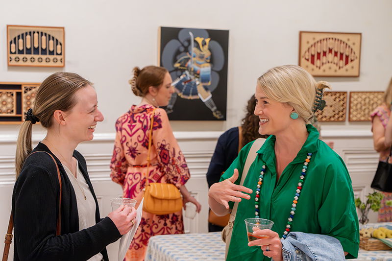 Creative Talk with Virginia Artists Riley Sheehey, Cris Clapp Logan ...